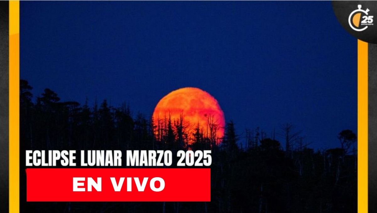Eclipse Lunar 13 de marzo HOY EN VIVO. Transmisión en México EN DIRECTO