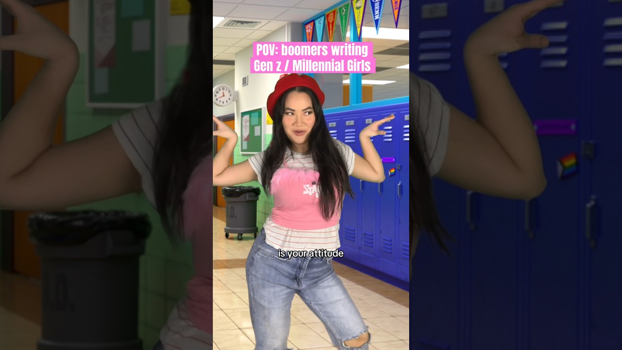 Boomers Writing Gen Z Millennial Girls Funny Comedy