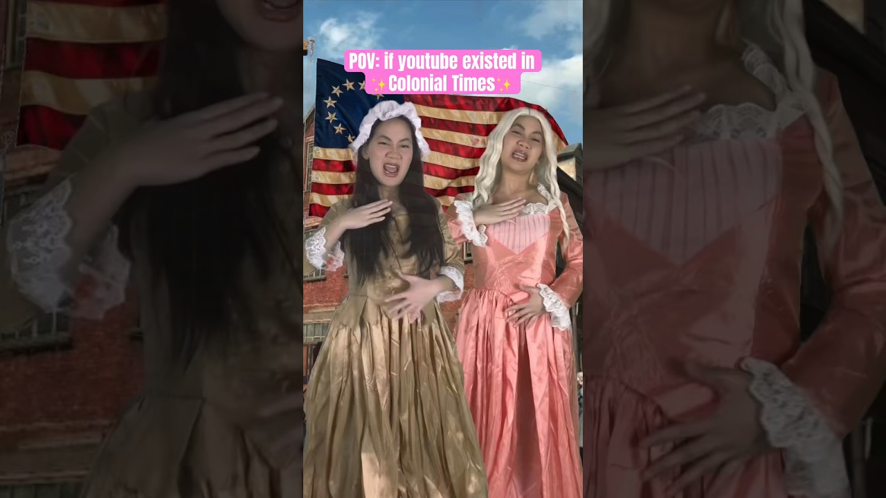POV If YouTube Existed in Colonial Times