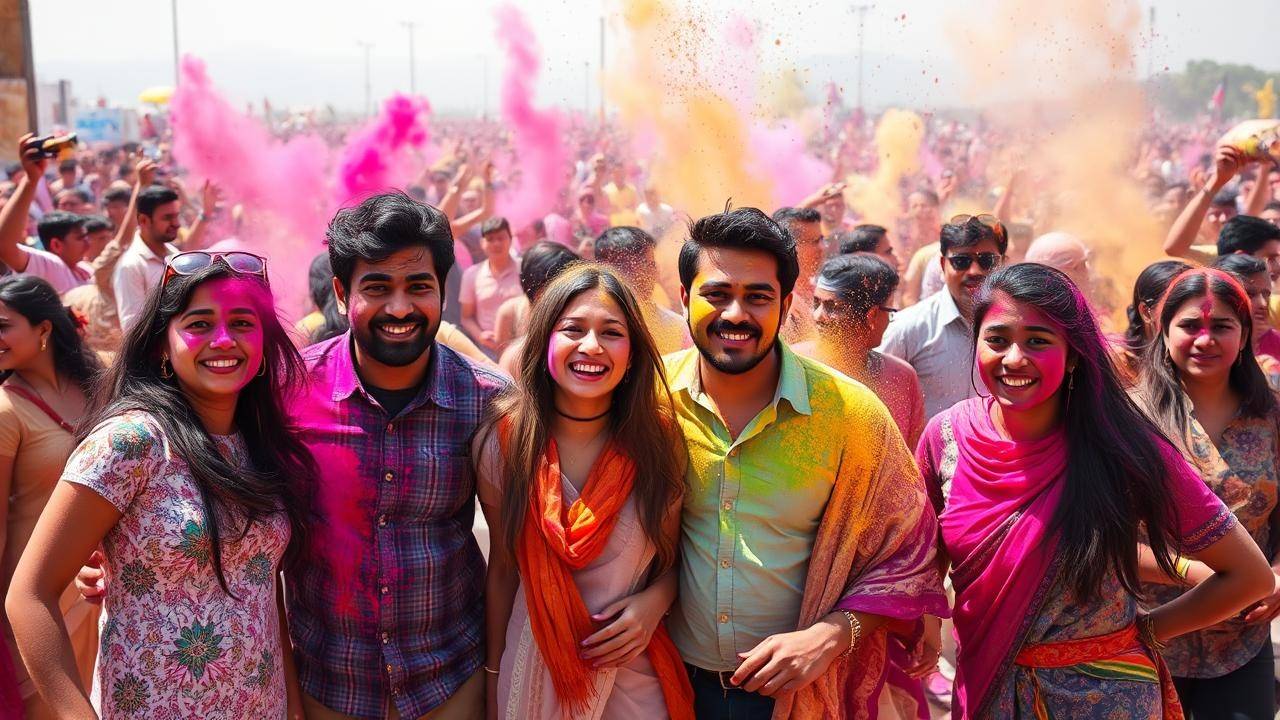 Happy Holi 2025: 100+ Wishes, WhatsApp, Facebook, Instagram images ...