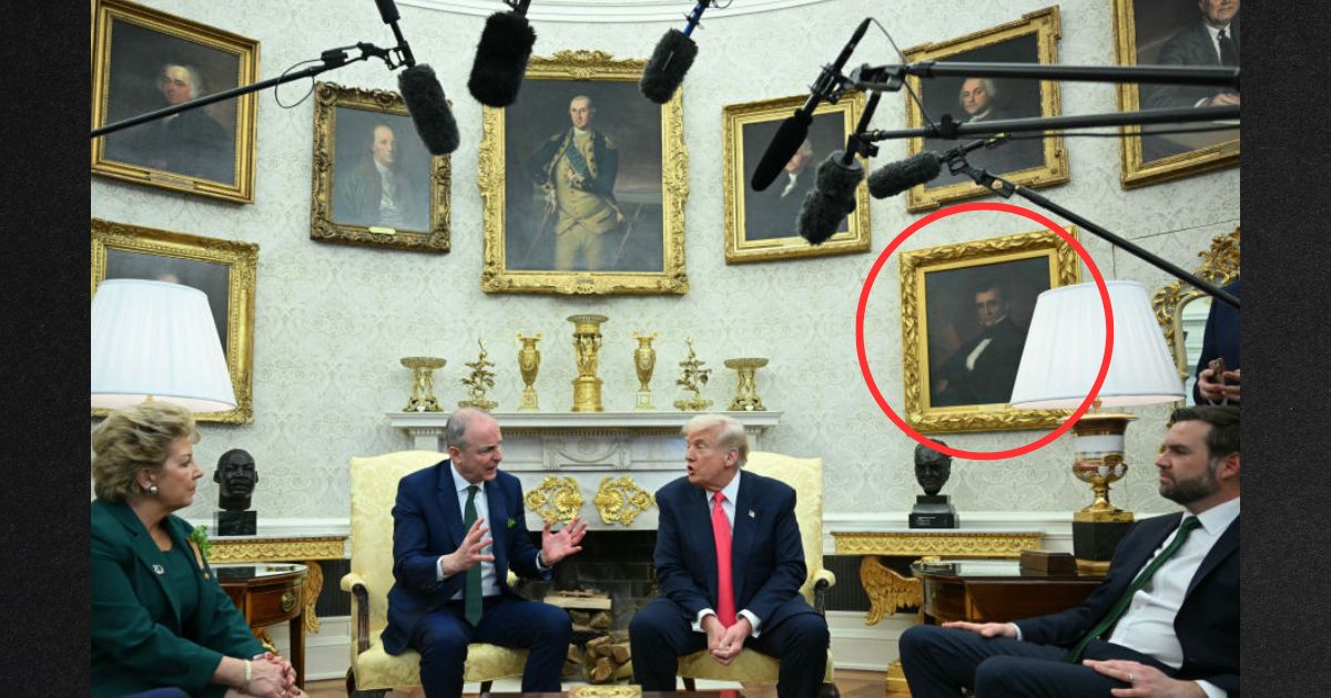 Portrait Recently Added to Trump's Oval Office Could Have a Much Deeper ...