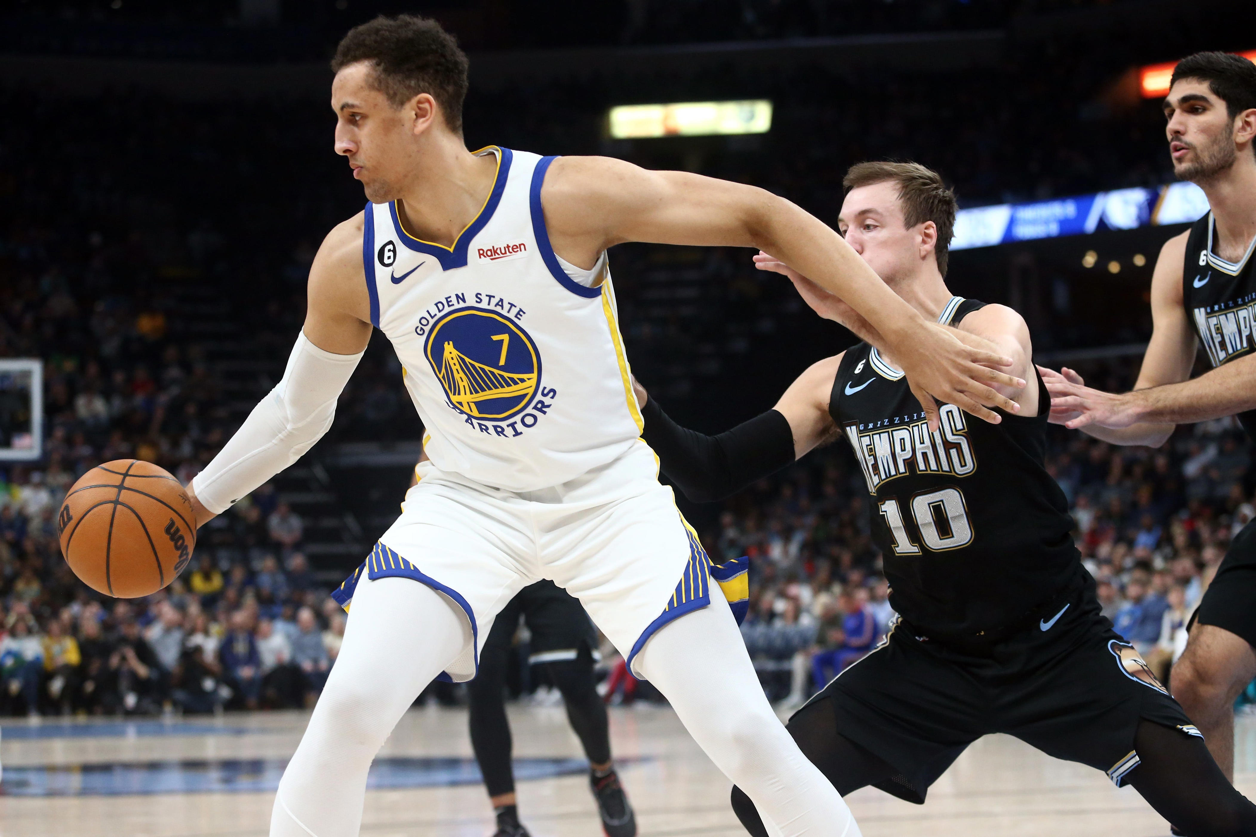 Golden State Warriors jersey history - No. 7 - Patrick Baldwin Jr ...