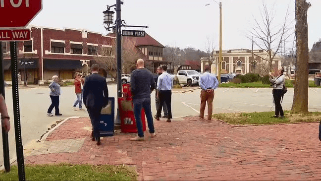 Attorney General visits Biltmore Village, addresses post-Helene issues