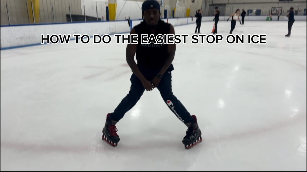 TUTORIAL ON THE EASIEST STOP ON ICE- THE SNOWPLOW