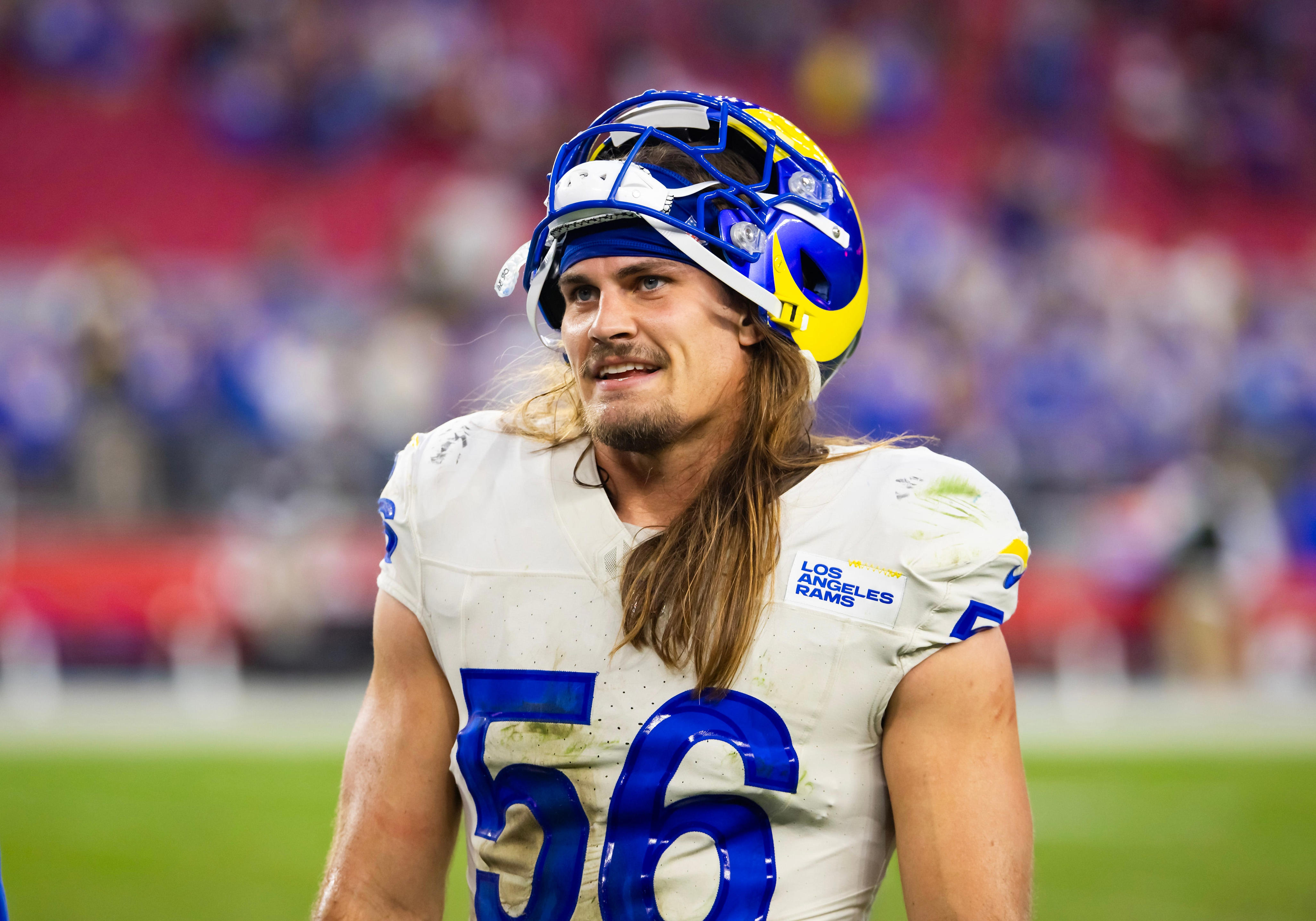 Panthers LB Christian Rozeboom has no idea how he got his crazy nickname