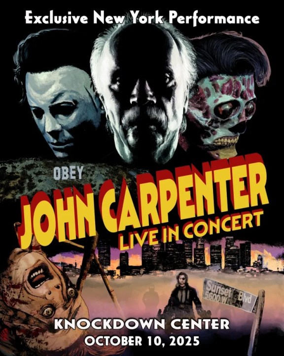 John Carpenter announces 1-night-only NYC show in October