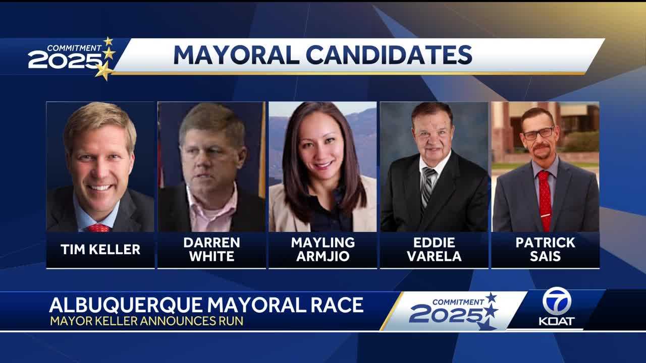 Albuquerque Mayoral Race: Mayor Tim Keller announces run for third term