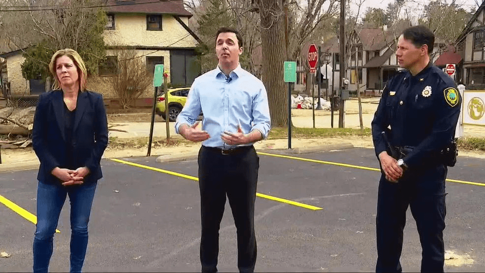 Attorney General visits Biltmore Village, addresses post-Helene issues