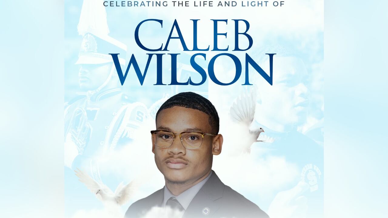 Memorial for Caleb Wilson held at Southern University