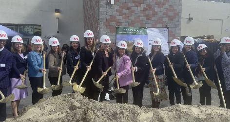 Officials break ground for new affordable housing for homeless women in ...