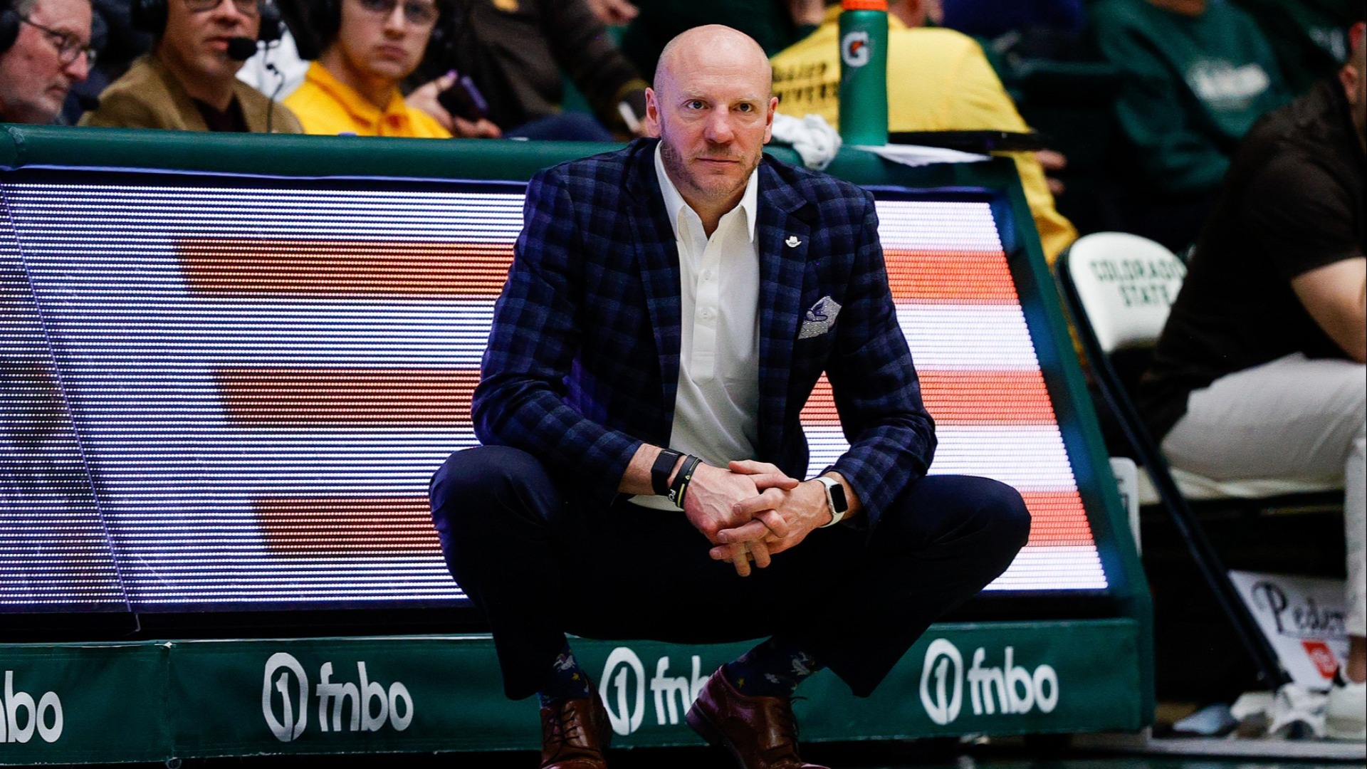 Wyoming Coach Sundance Wicks Takes on Tough Basketball