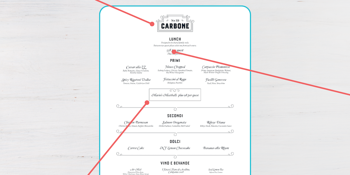 Restaurant Menus Are Designed To Trick You Into Spending More Money
