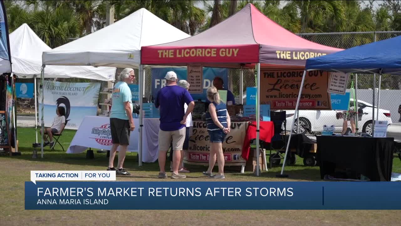 Volunteer helps bring Anna Maria Community Farmers Market back after ...