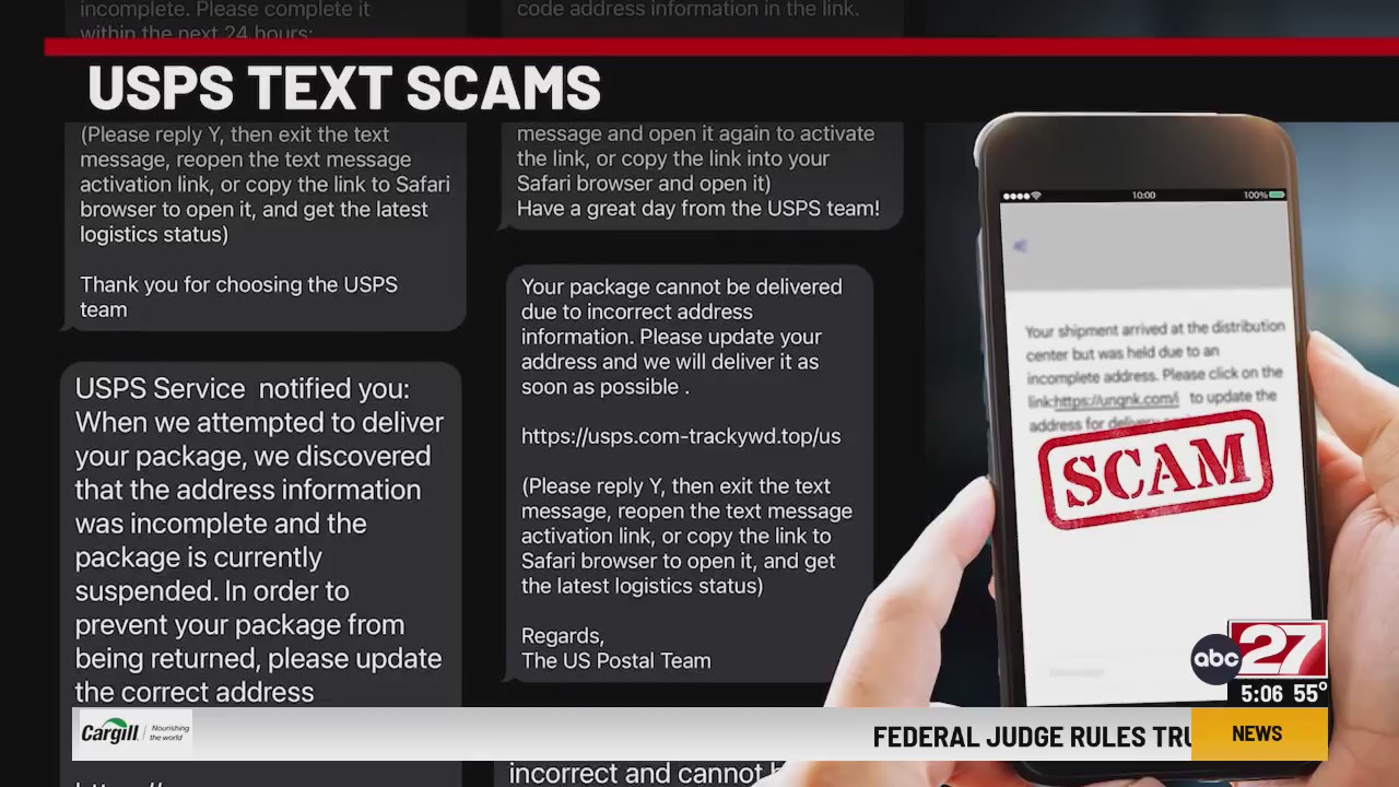USPS seeing uptick in text scams