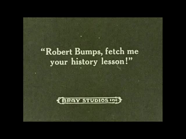 Bobby Bumps: First Day of School - Classic Animated Short