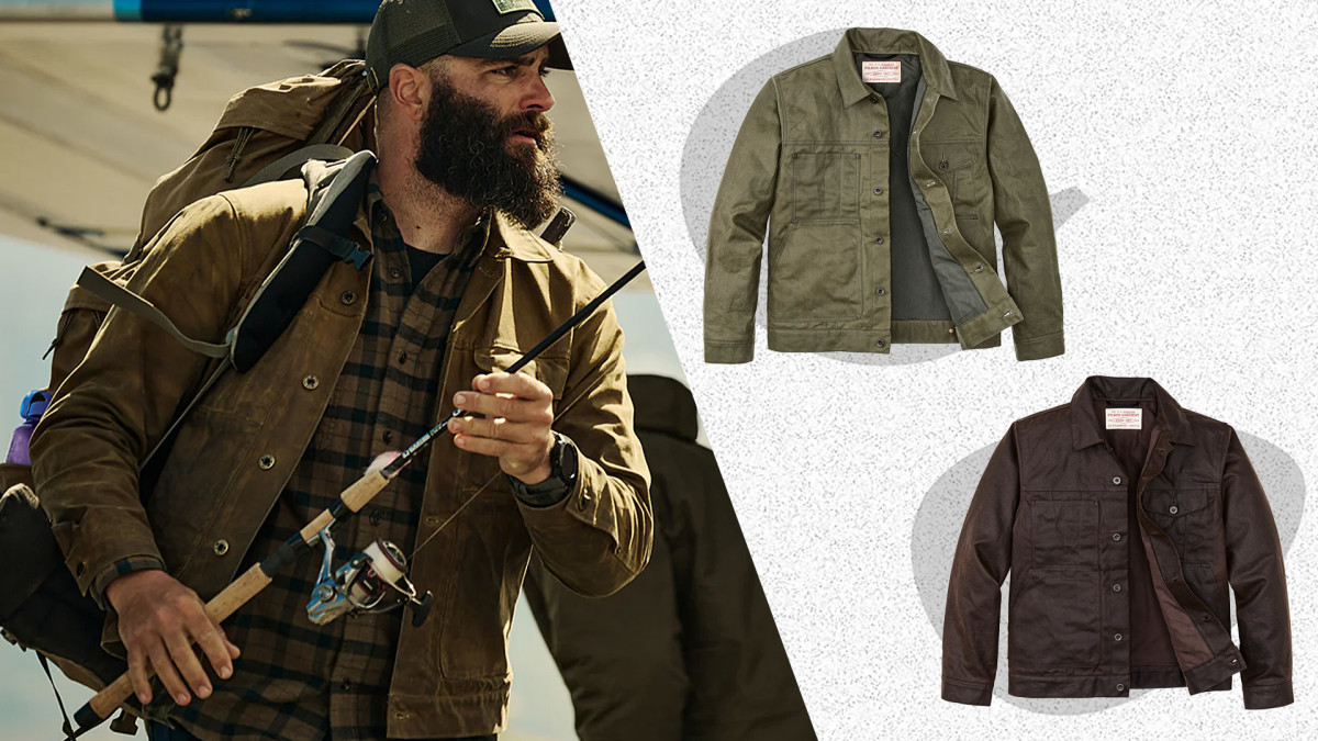 Filson's Iconic Waxed Tin Cloth Jacket That Shoppers Call a ...
