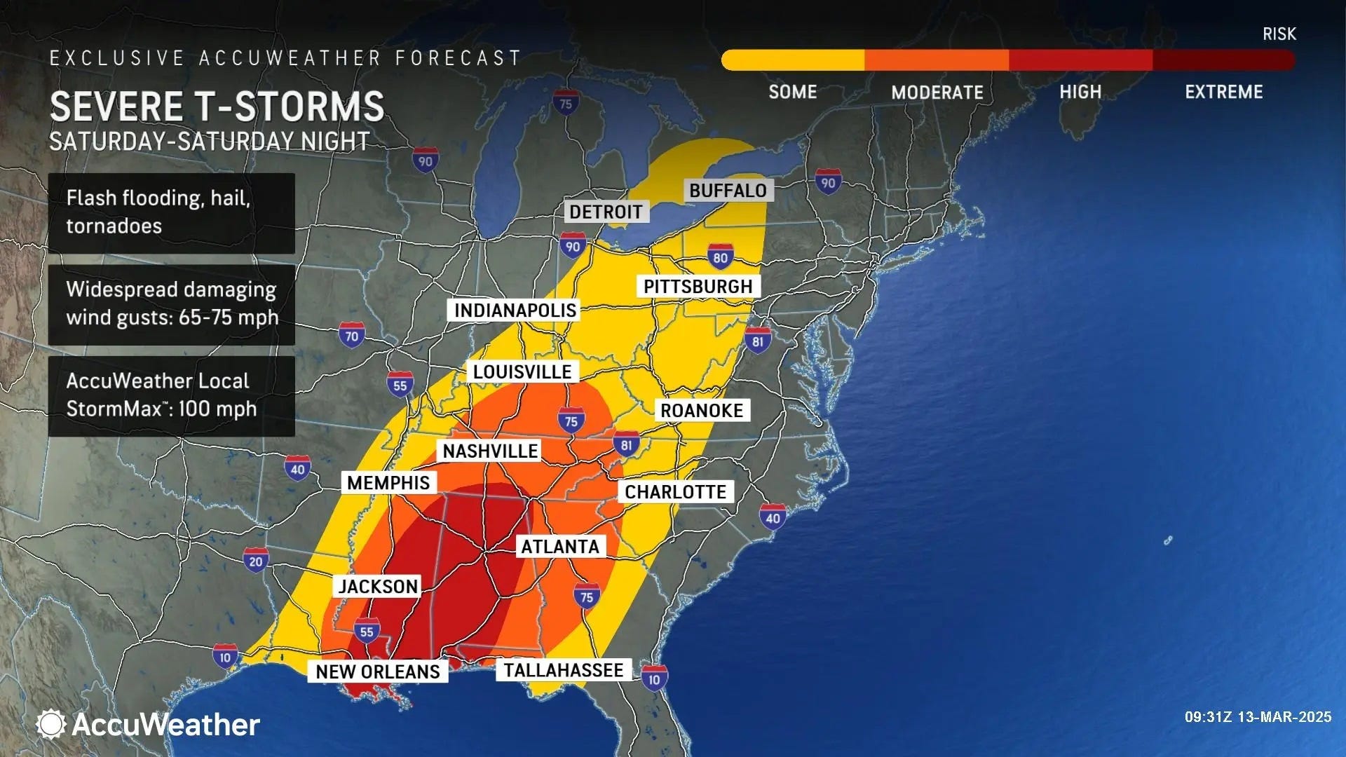 Severe storms expected in Western NC, tornado possible: See the latest ...