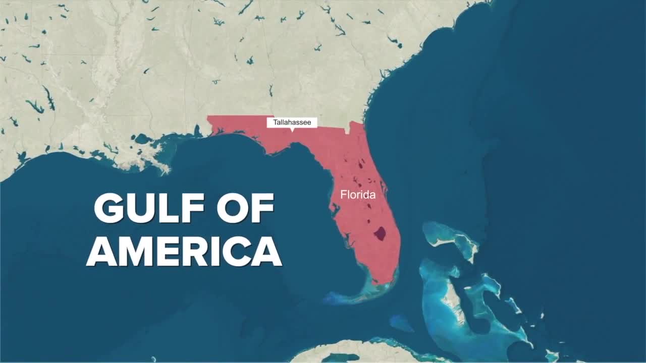 Florida bill aims to enshrine 'Gulf of America' in state maps and ...