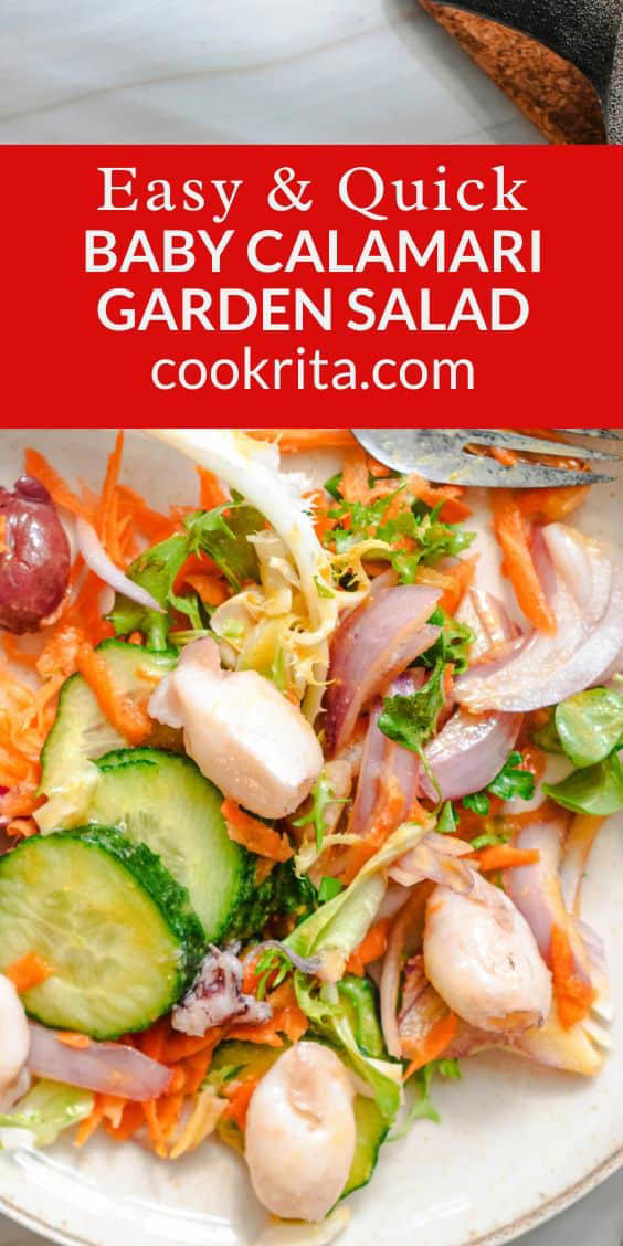Baby Calamari Salad