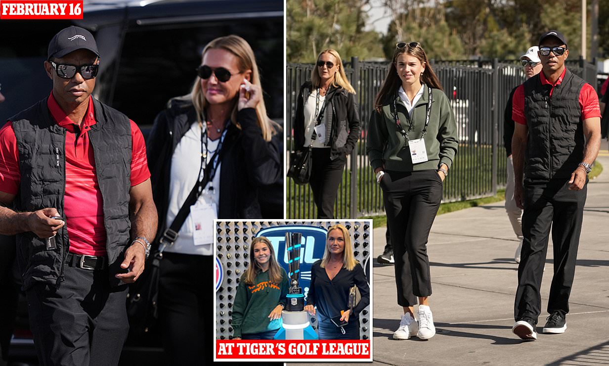 Tiger Woods and Vanessa Trump are secretly dating