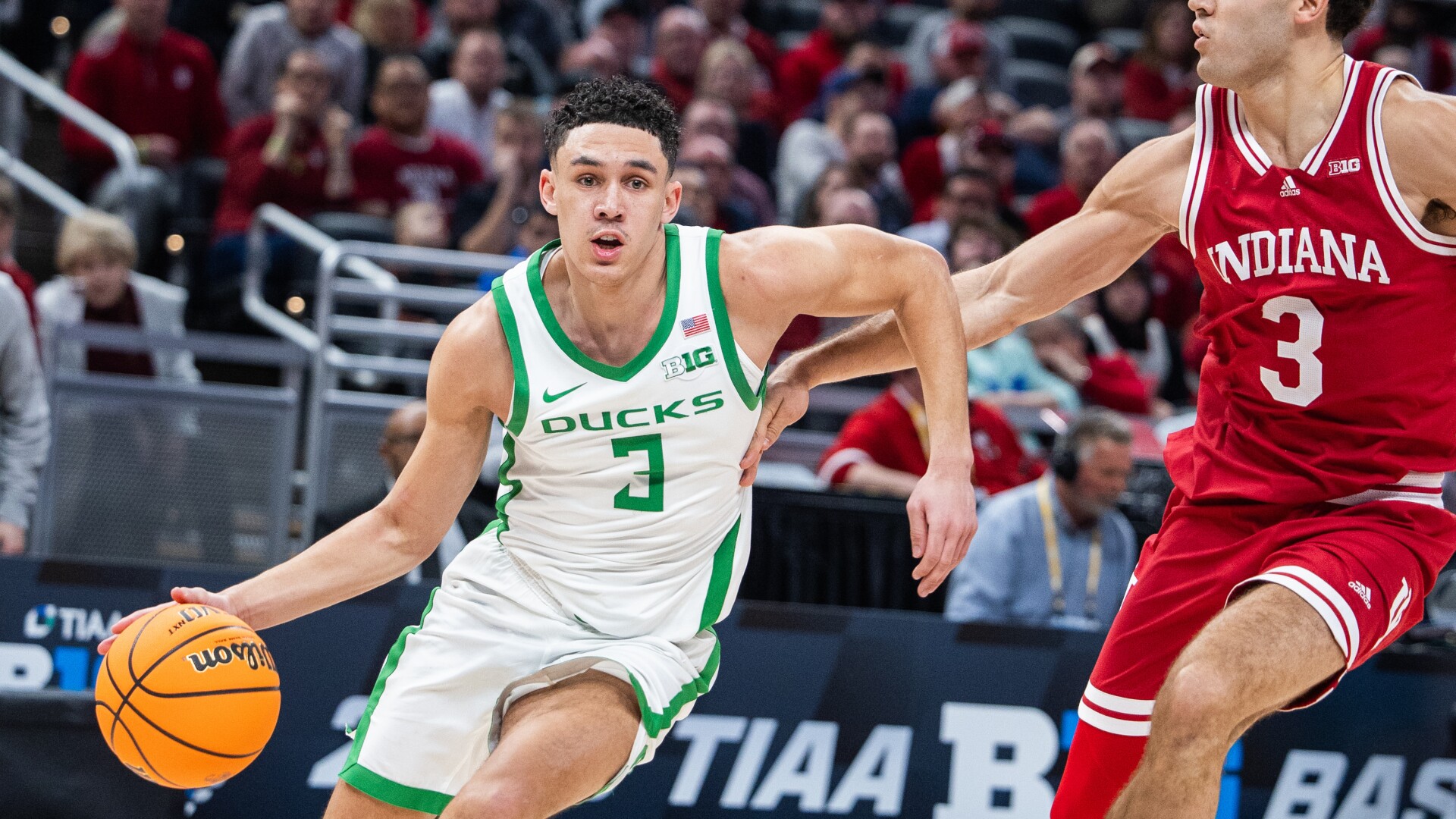 Shelstad scores 18 as No. 23 Oregon pulls away late to beat Indiana 72 ...