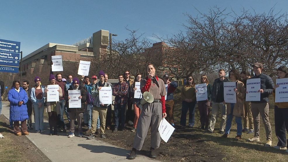 University of Rochester graduate students may strike amid unionization ...