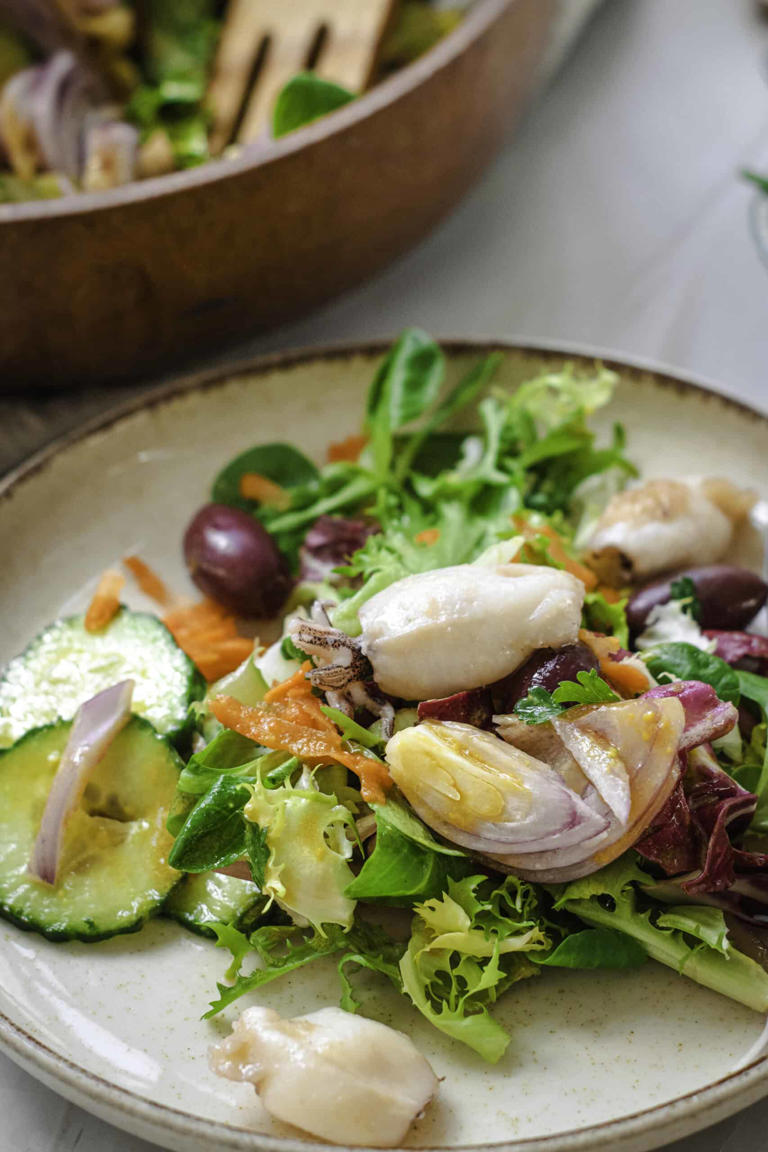 Baby Calamari Salad