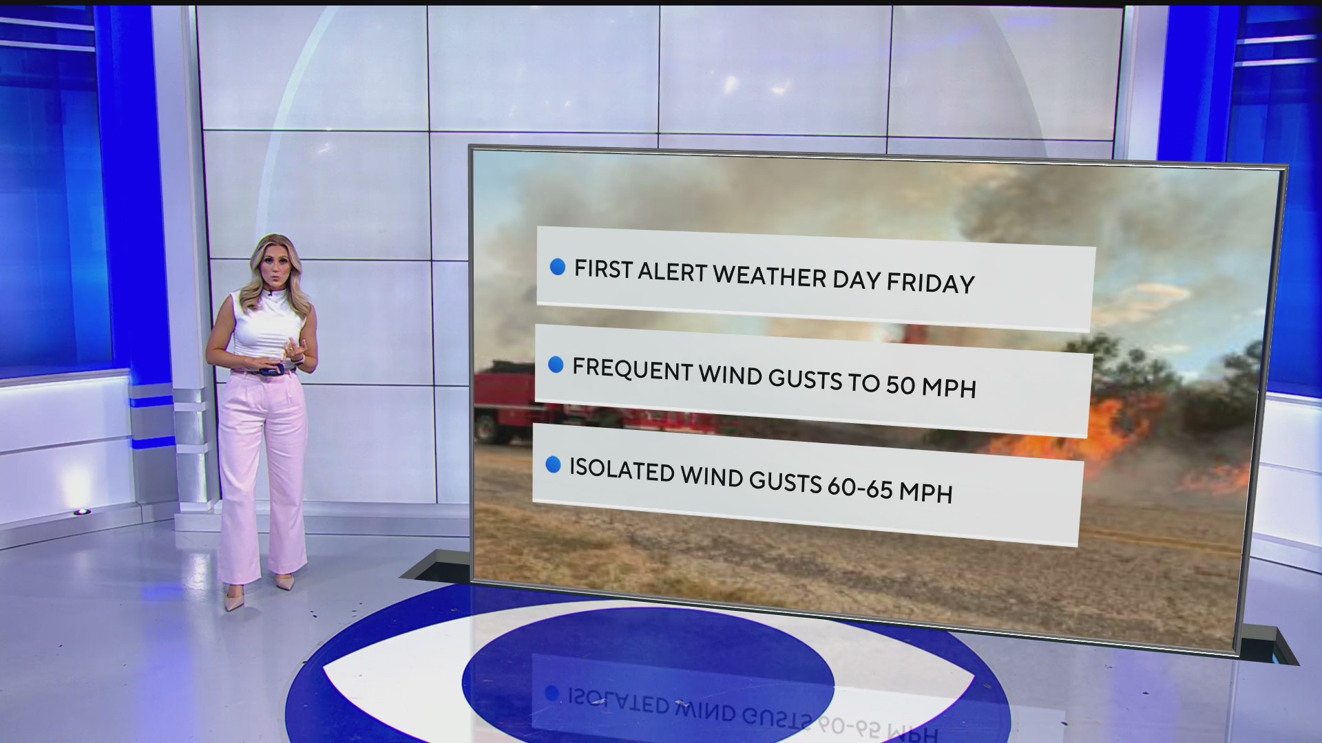 High wind and red flag warnings issued for North Texas