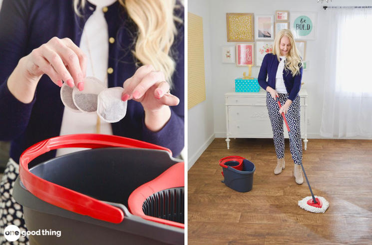 The Best DIY Mopping Solution For Shiny Wood Floors