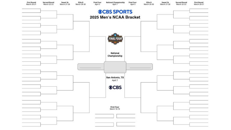 NCAA bracket 2025: Printable March Madness bracket, tournament seeds to ...