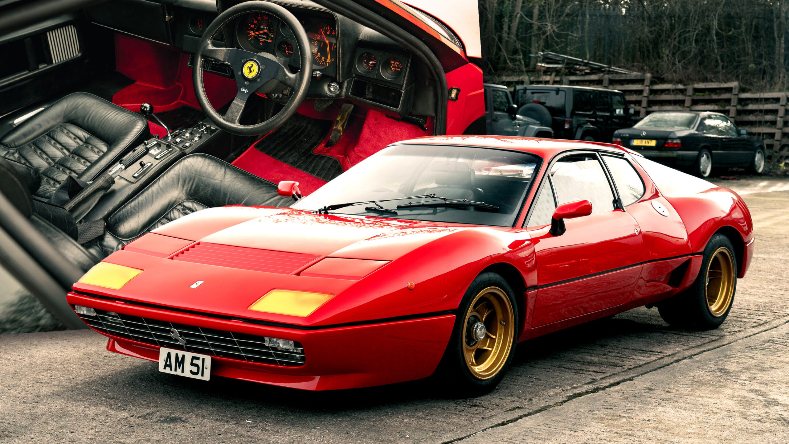 This Unique 1977 Ferrari 512 BB Packs A Big BBL