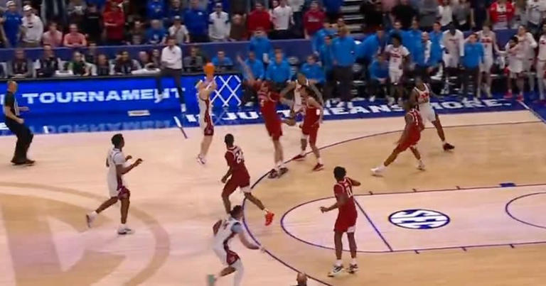 Ole Miss’ Sean Pedulla hits game-winning three-pointer after Arkansas ...