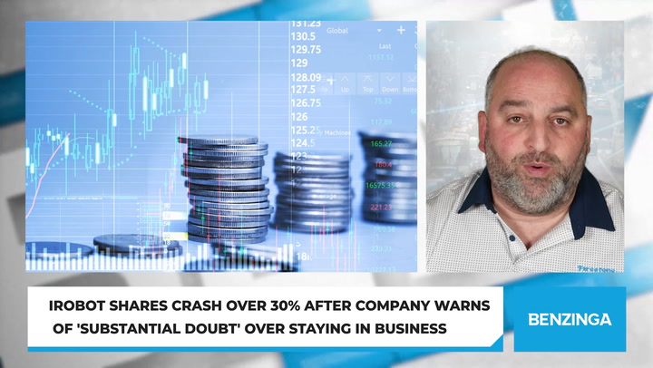 iRobot Shares Crash Over 30% After Company Warns Of 'Substantial Doubt ...