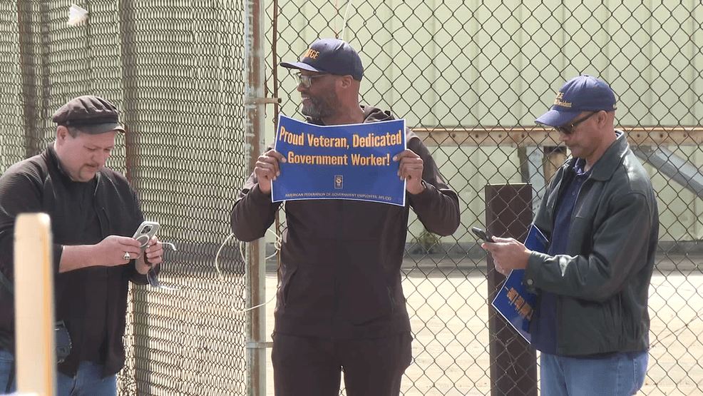 Birmingham federal workers protest layoffs amid staffing concerns