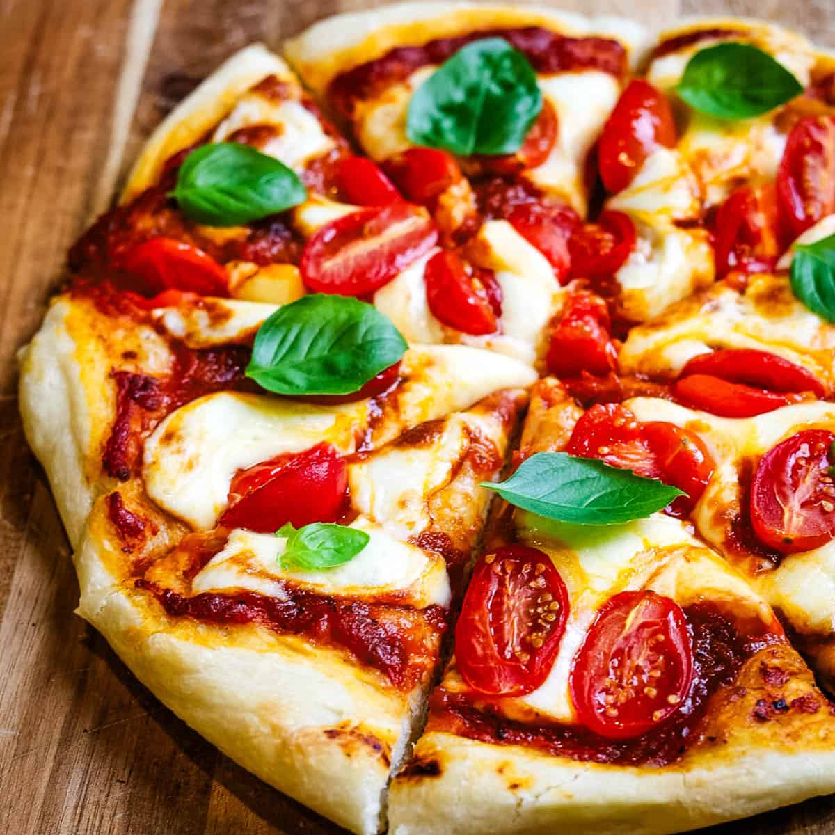 Easy Sourdough Pizza Dough (No Yeast)