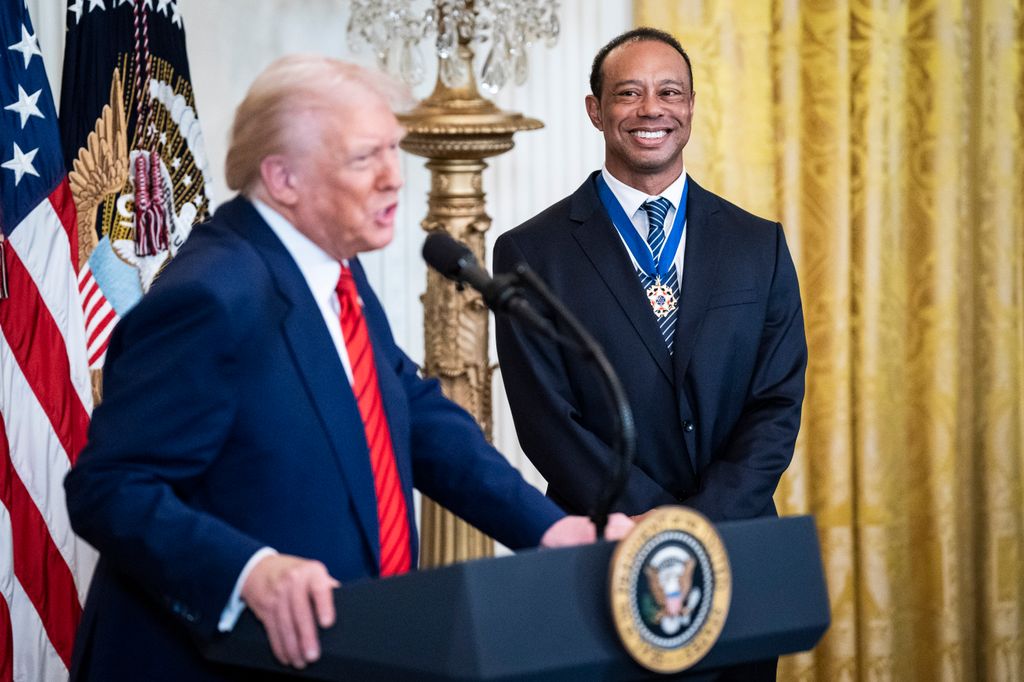 Vanessa Trump breaks silence on new romance with Tiger Woods to support ...