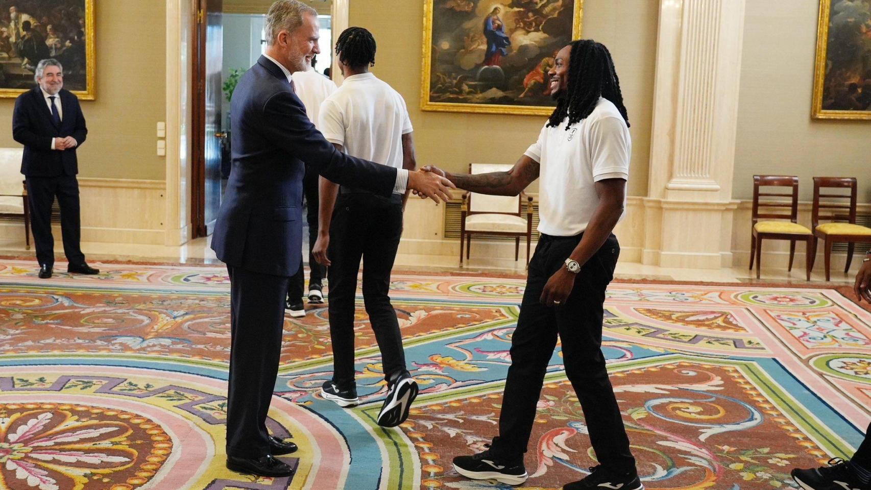 La reacción de Kendrick Perry tras su visita a la Casa Real: "¡Es una ...