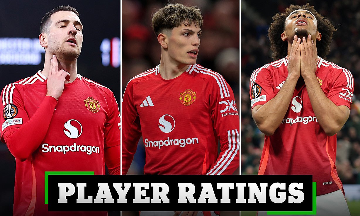 Man United 4-1 Real Sociedad (5-2 on agg) - PLAYER RATINGS: Who rolled ...