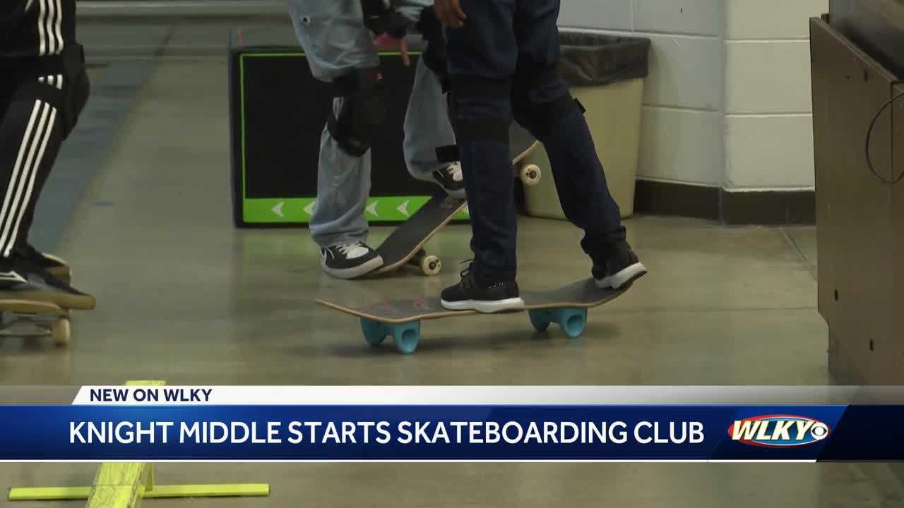 Skateboard benefits: Knight Middle School club teaches coordination ...