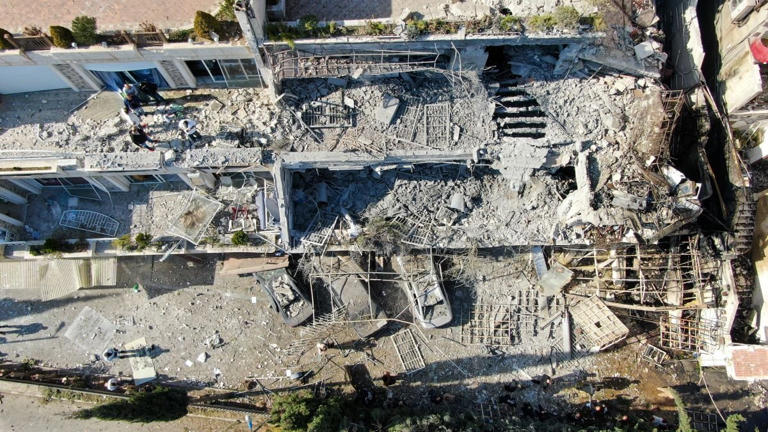 Israel strikes Damascus