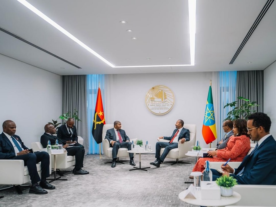 Prime Minister Abiy Confers with President of Angola