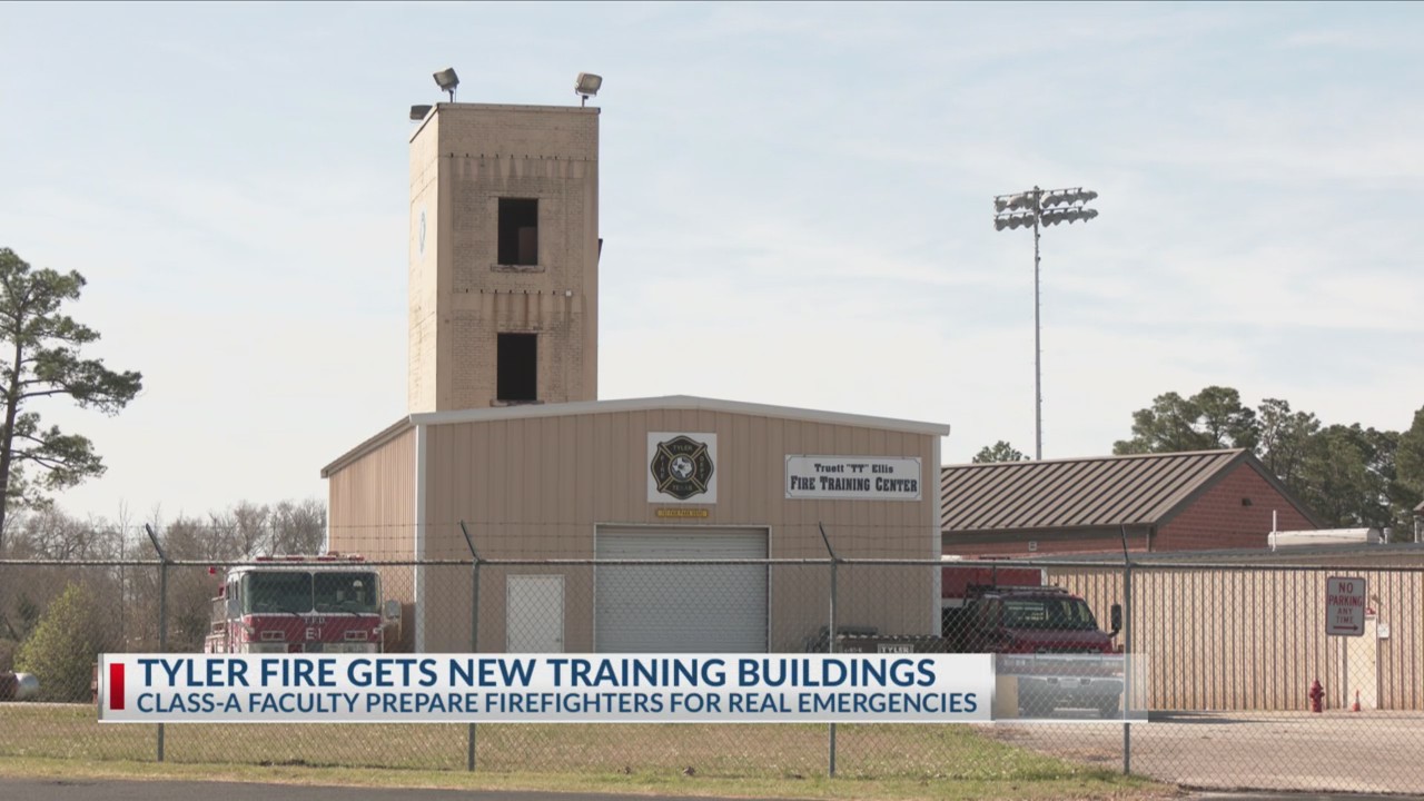 Tyler Fire Department getting new training buildings
