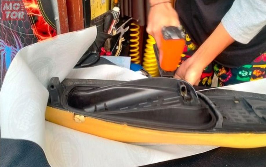 Mulai Rp 100 Ribuan, Modif Jok Skutik Honda BeAT Dijamin Empuk Anti Pegal