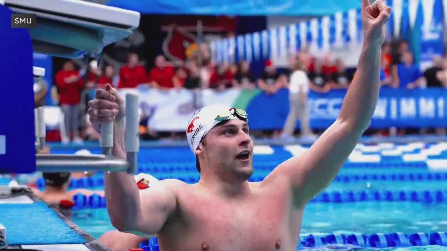 SMU swim team's legacy continues with Olympian's son excelling in the sport