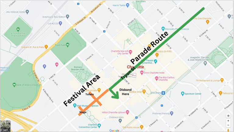St. Patrick’s Day Parade bringing road closures to Uptown Charlotte
