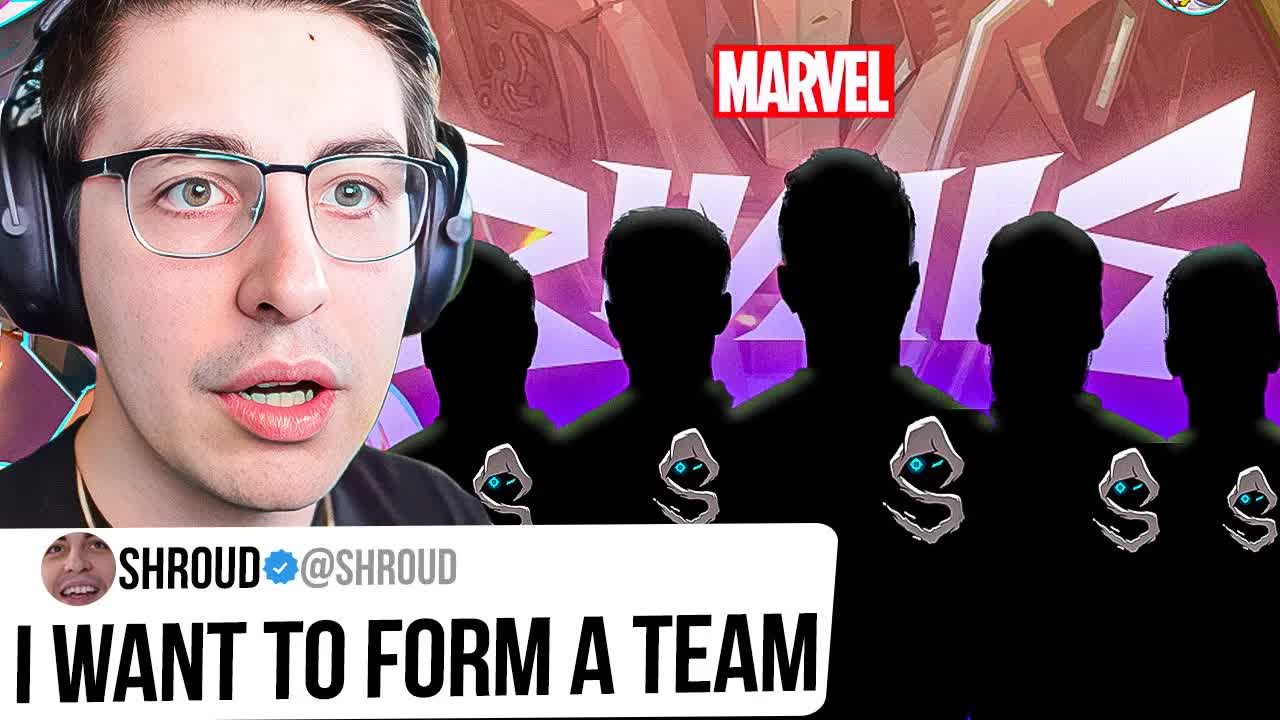 Shroud Wants Marvel Rivals Esports Team