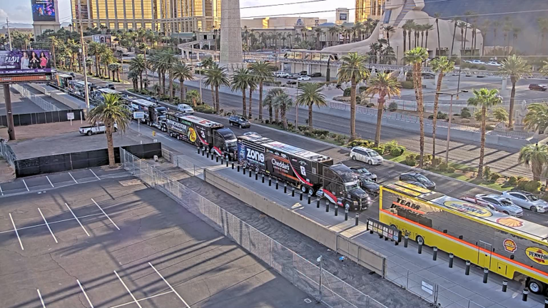 Vegas-native leads Hauler Parade up the Strip ahead of spring NASCAR ...