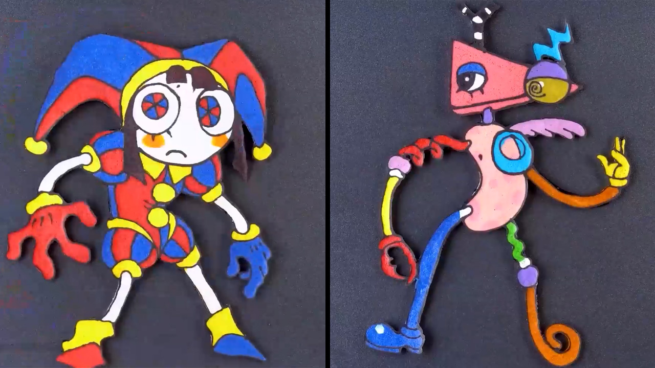 Pancake Art 🥞 Making The Amazing Digital Circus Pancake – Fun ...