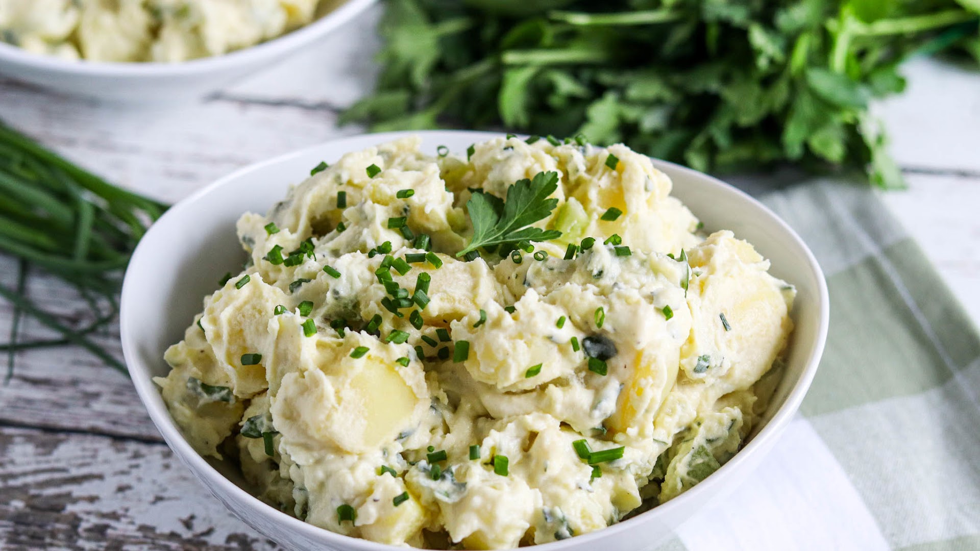 Freshen Up Summer Barbecue Menus With This Herbed Potato Salad