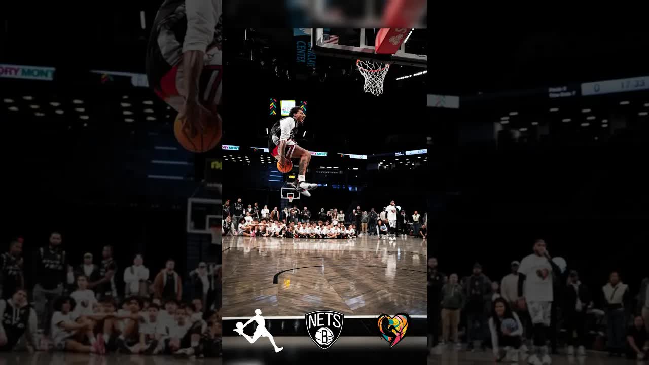 1 Foot God shutting down @ Barclays Centers #basketball #1footgod #NBA ...